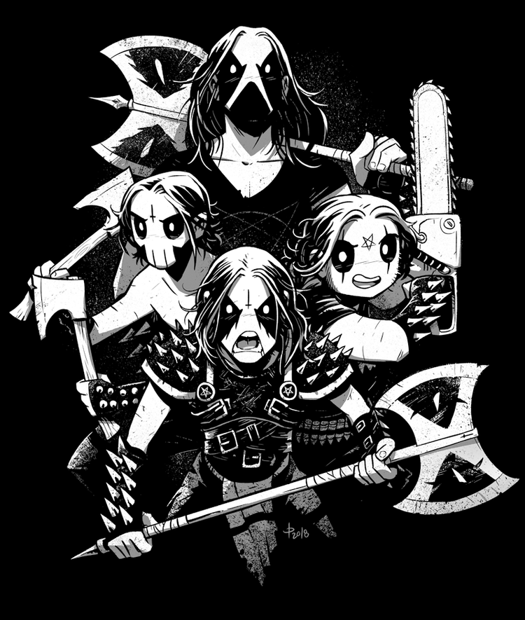 La banda Belzebubs lanza el video del año de black metal. – RADIO CENSURA